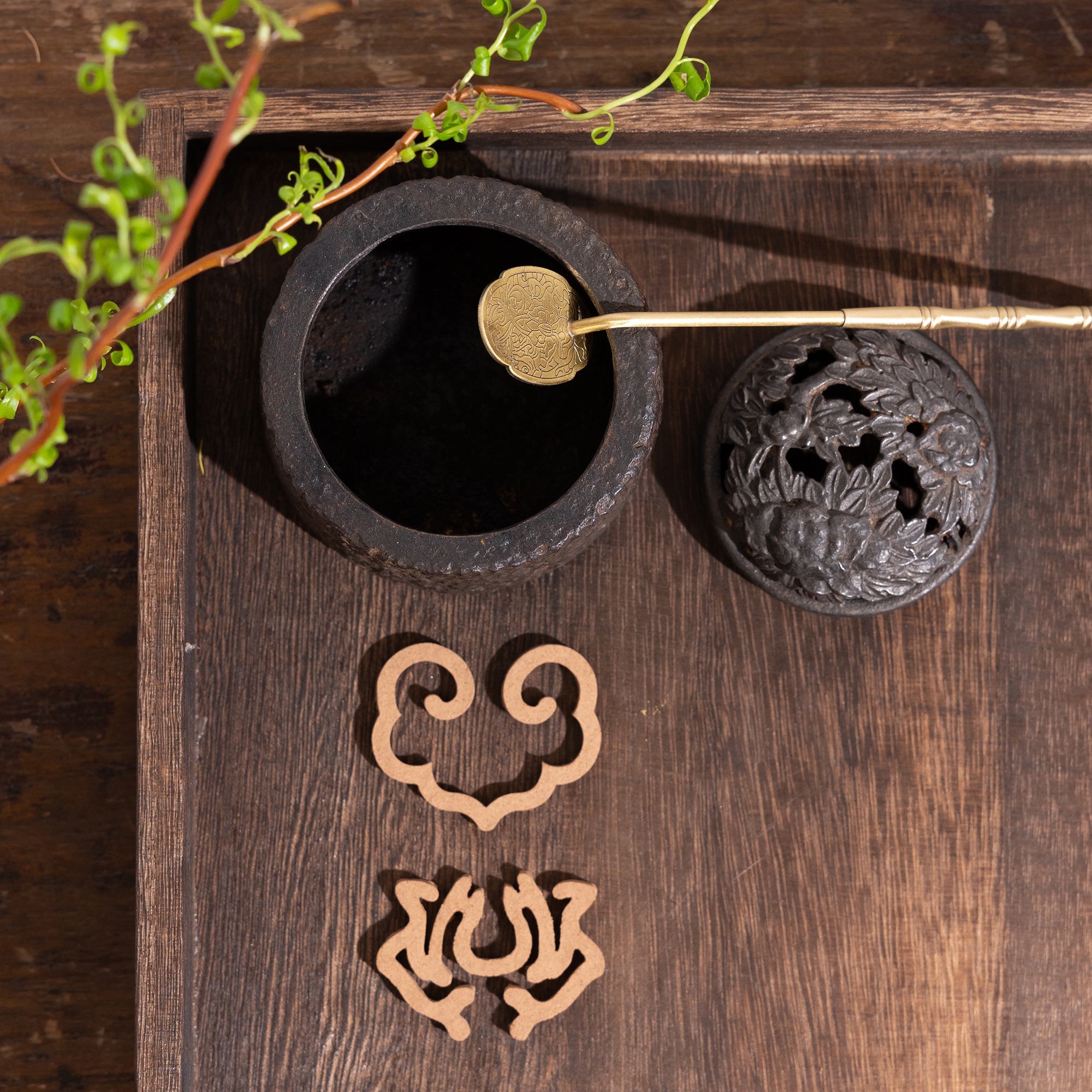 Cast Iron Incense Burner | Simple, Versatile | Incense Powder and ...